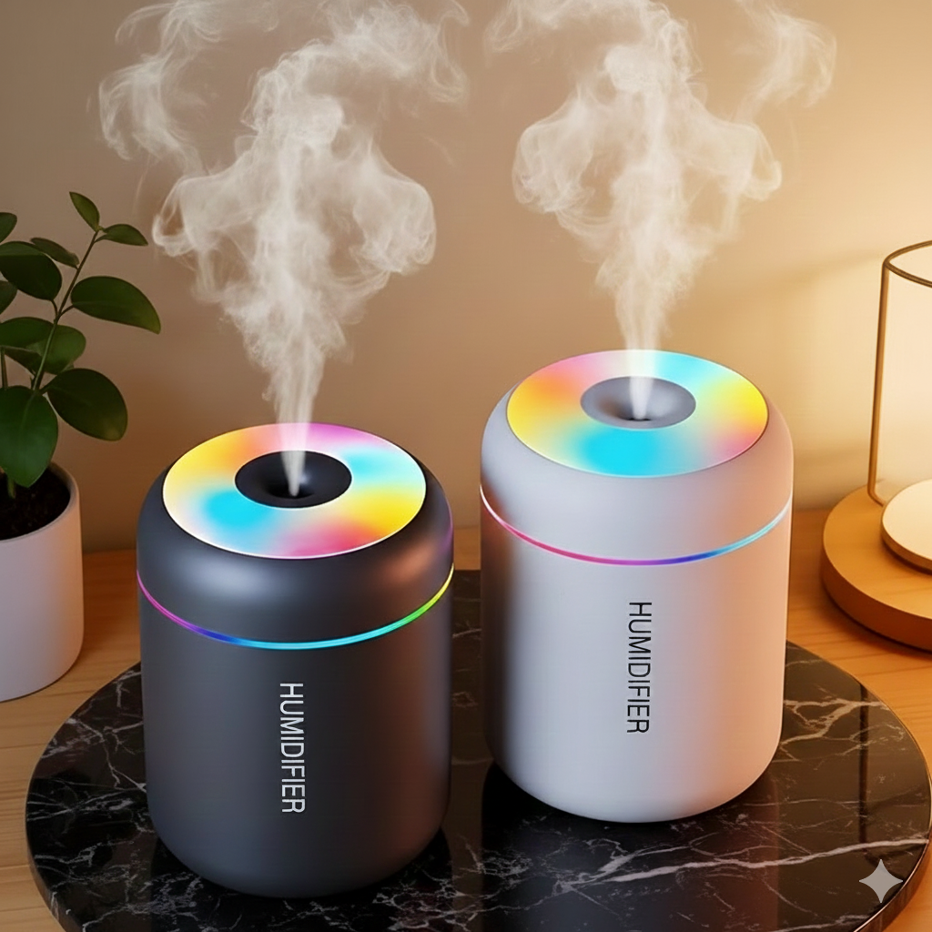 Kodet Aura RGB Ultrasonic Mist Diffuser & Humidifier | Aromatherapy ...